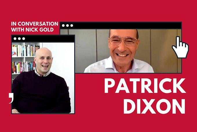 Futurist Patrick Dixon In Conversation with Nick Gold | Speakers Corner